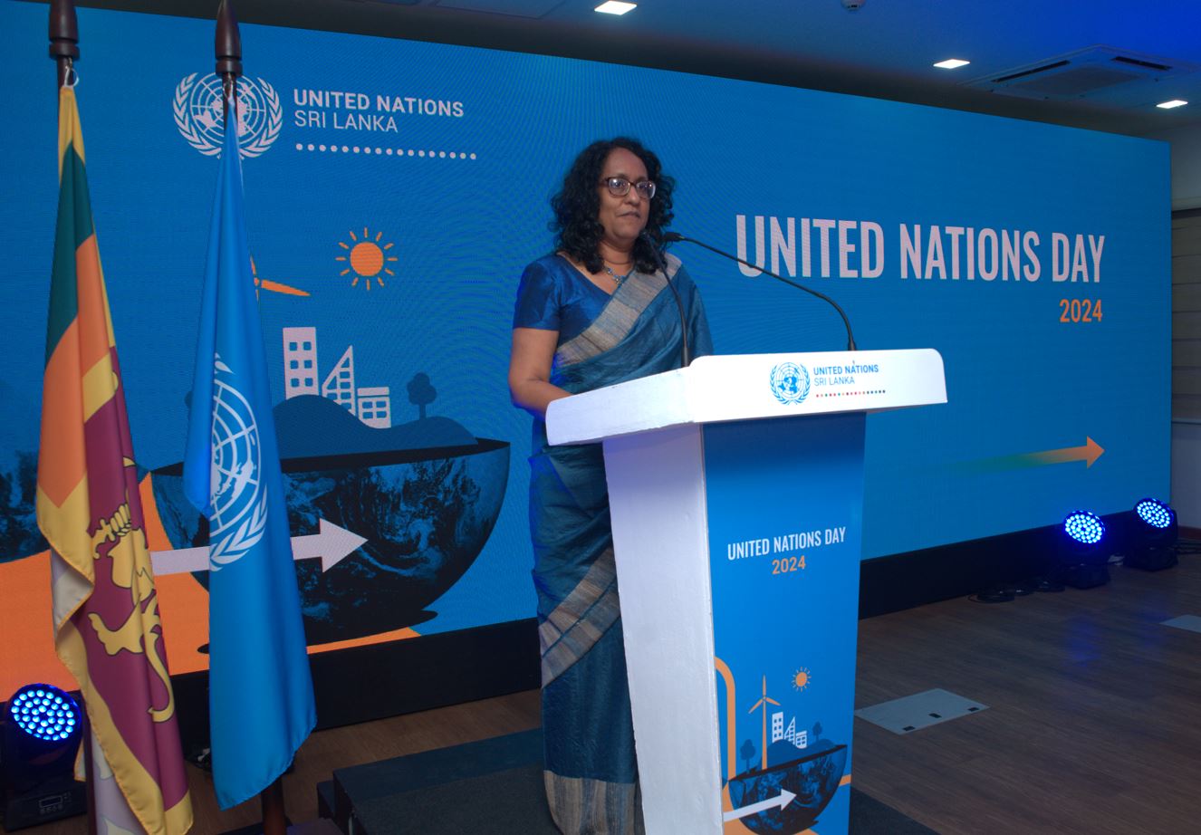 Remarks by Prime Minister Dr. Harini Amarasuriya on United Nations Day 2024 | United Nations in ...